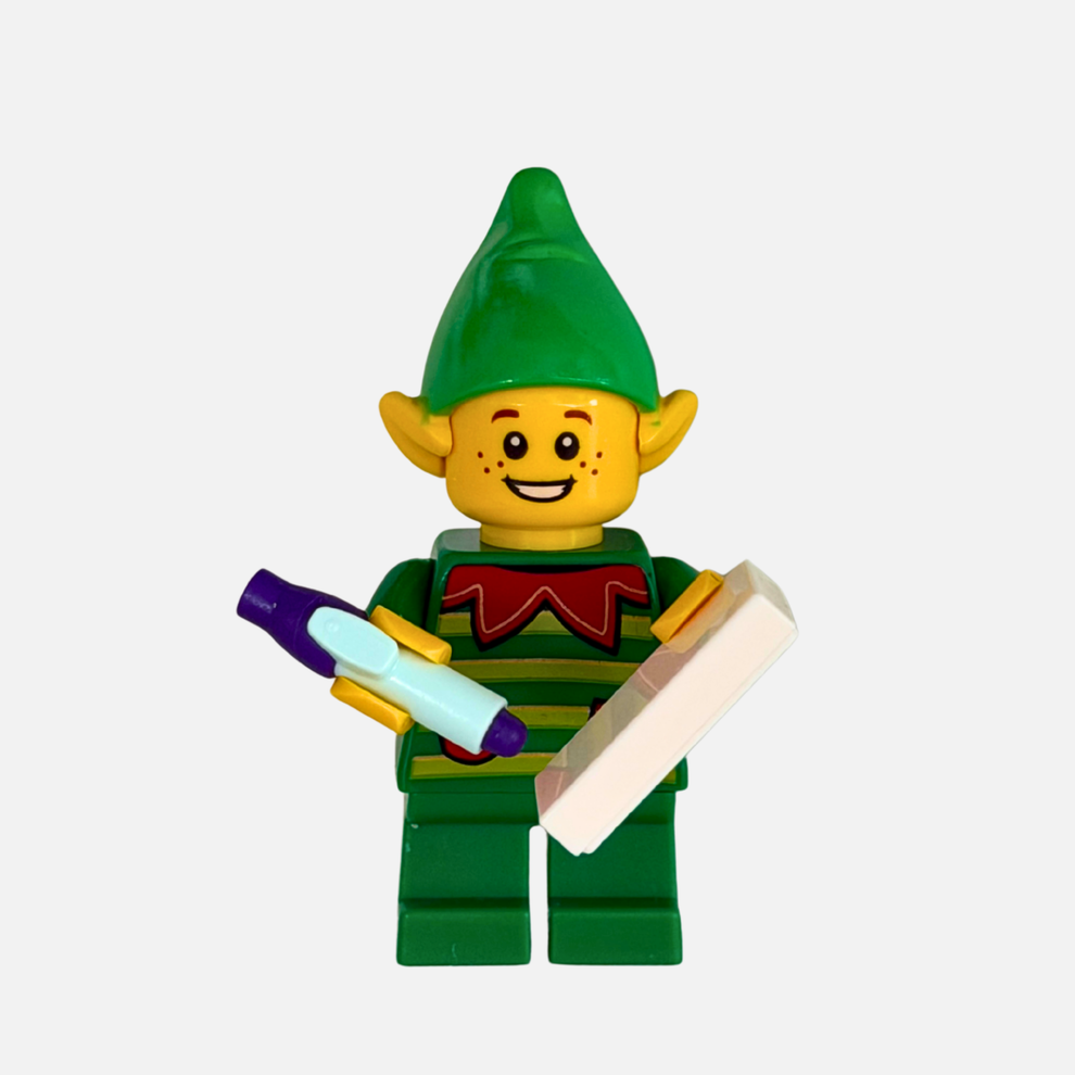 Elf on the Shelf - Custom LEGO Minifigure – Miniverse Figs