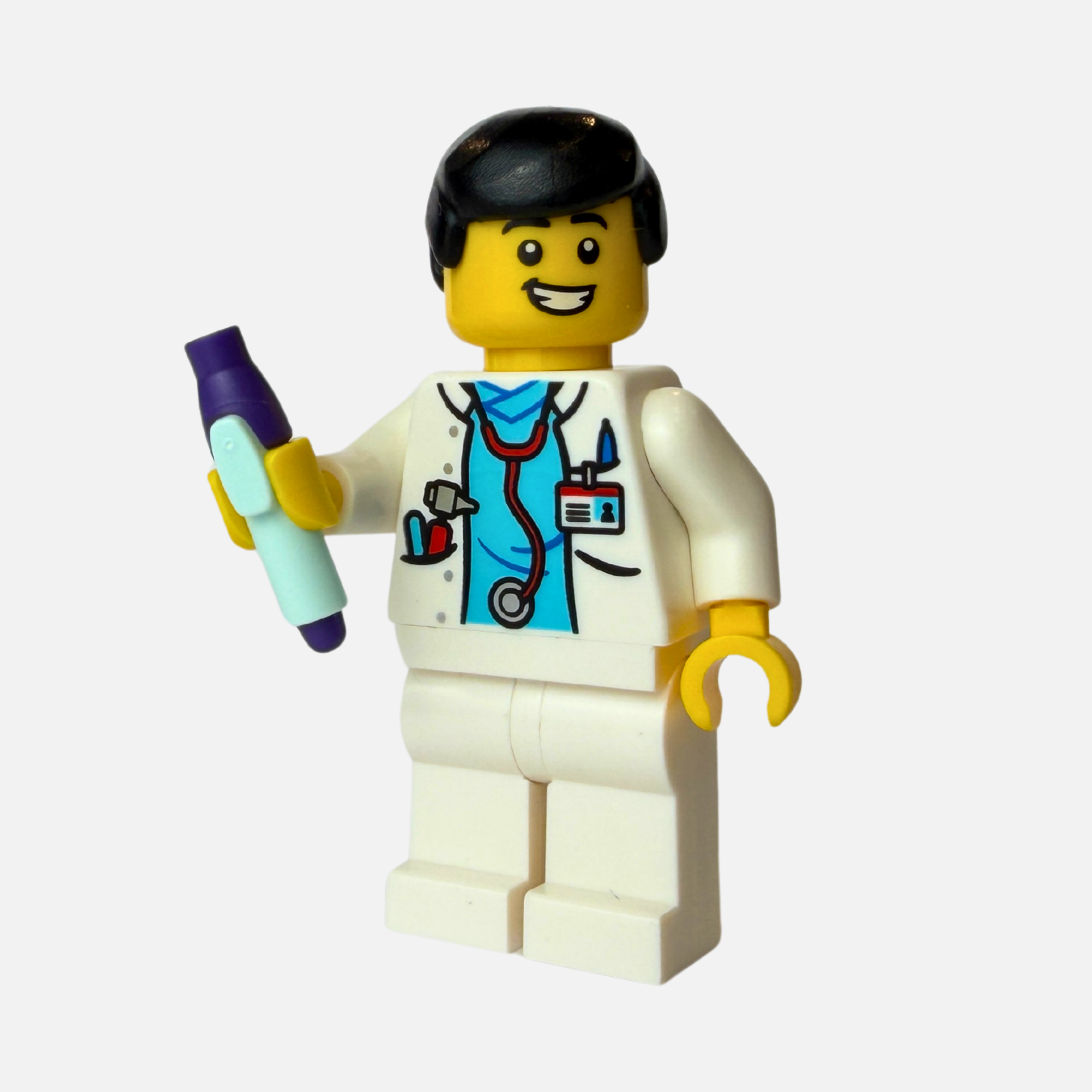 Doctor (Male) - Custom LEGO Minifigure – Miniverse Figs