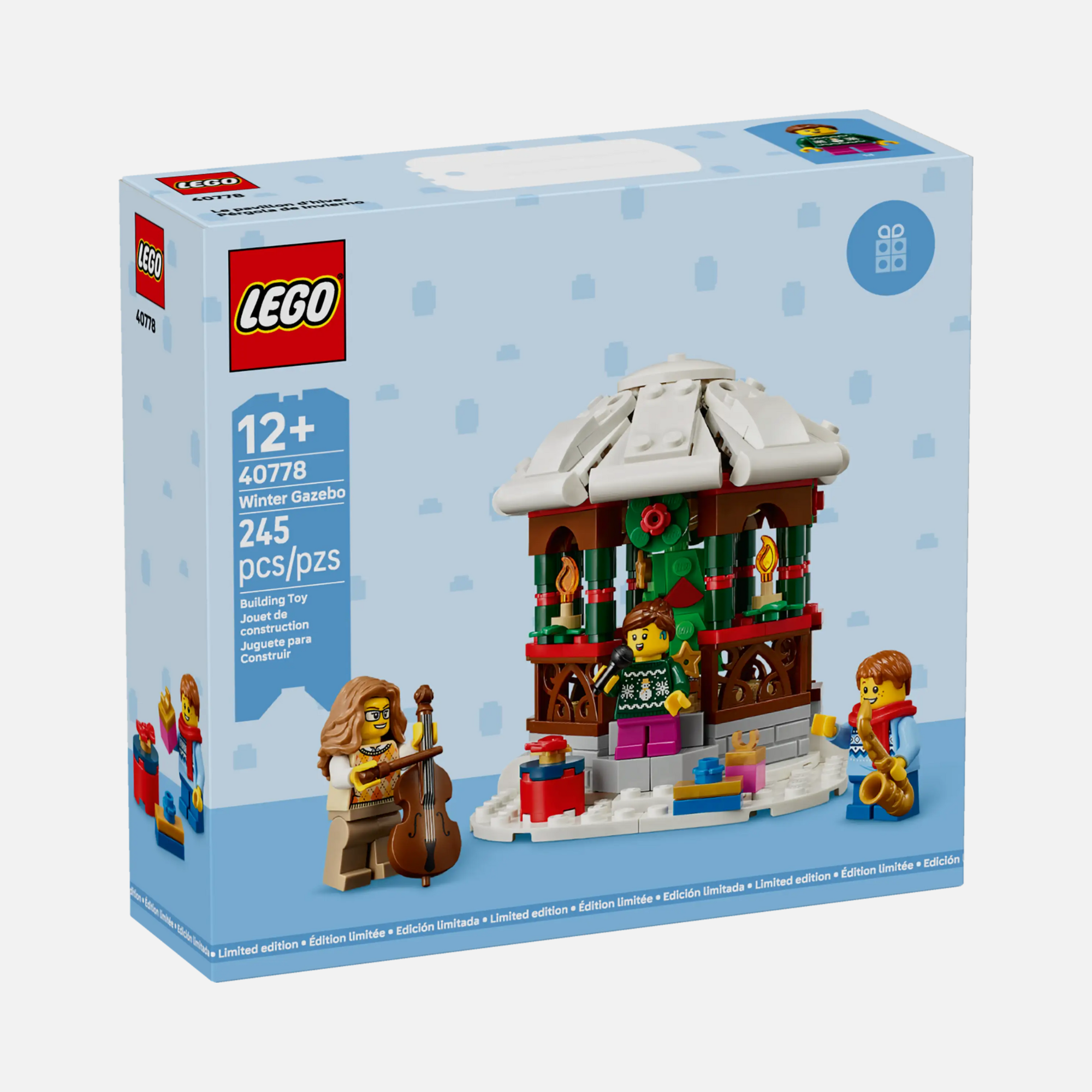 Winter Gazebo - LEGO Set (40778) – Miniverse Figs
