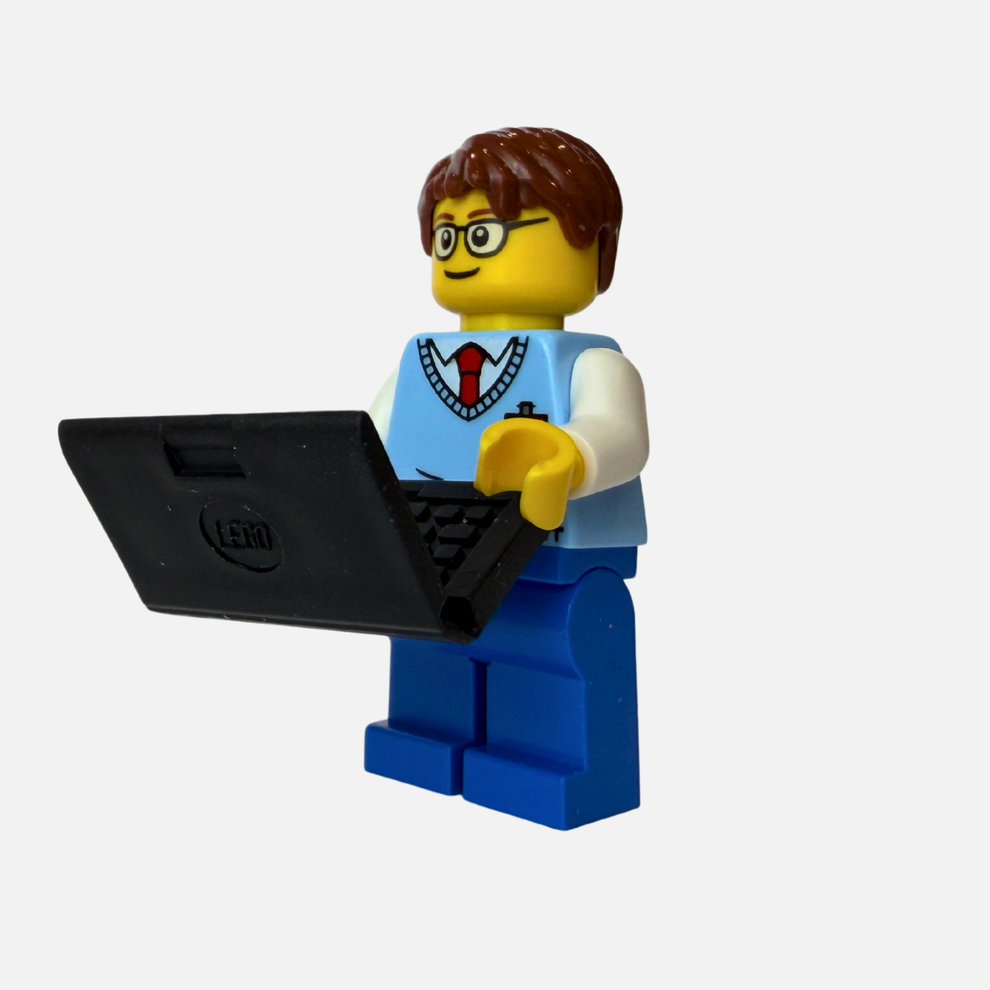 Office Worker - LEGO Minifigure – Miniverse Figs
