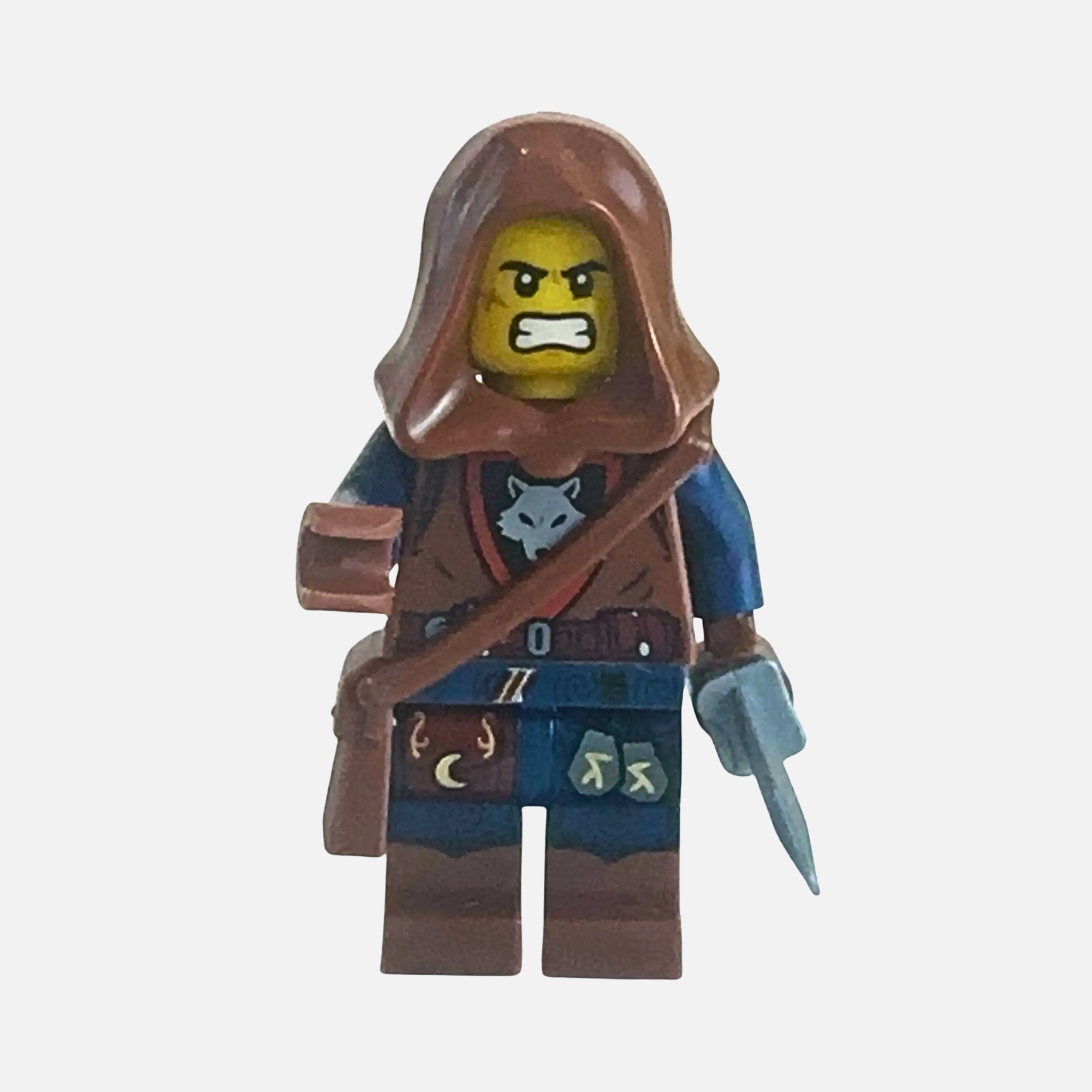 Wolf Pack Rogue - Custom LEGO Castle Minifigure – Miniverse Figs